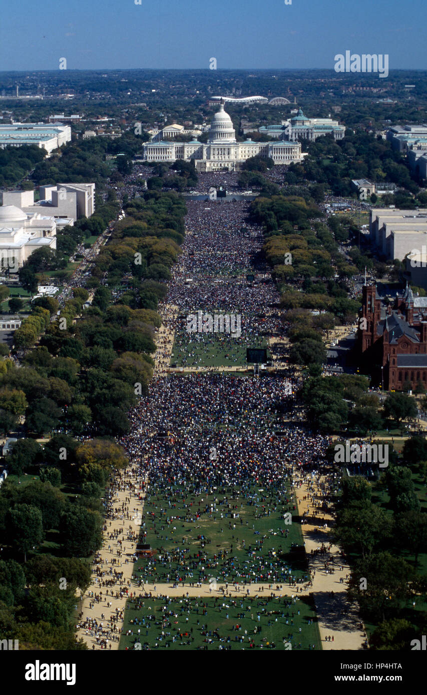 1995 million man march hi-res stock photography and images - Alamy