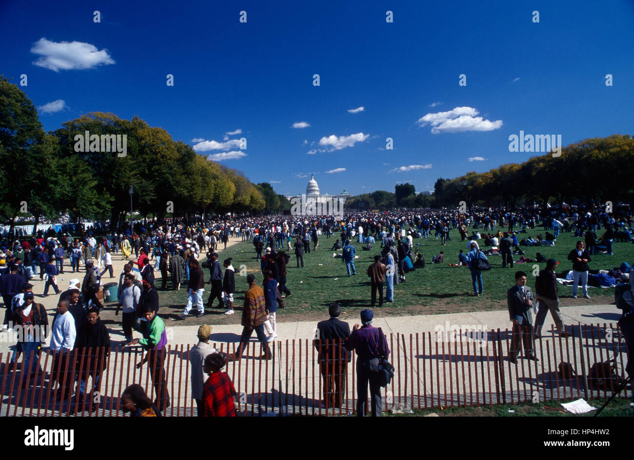1995 million man march hi-res stock photography and images - Alamy