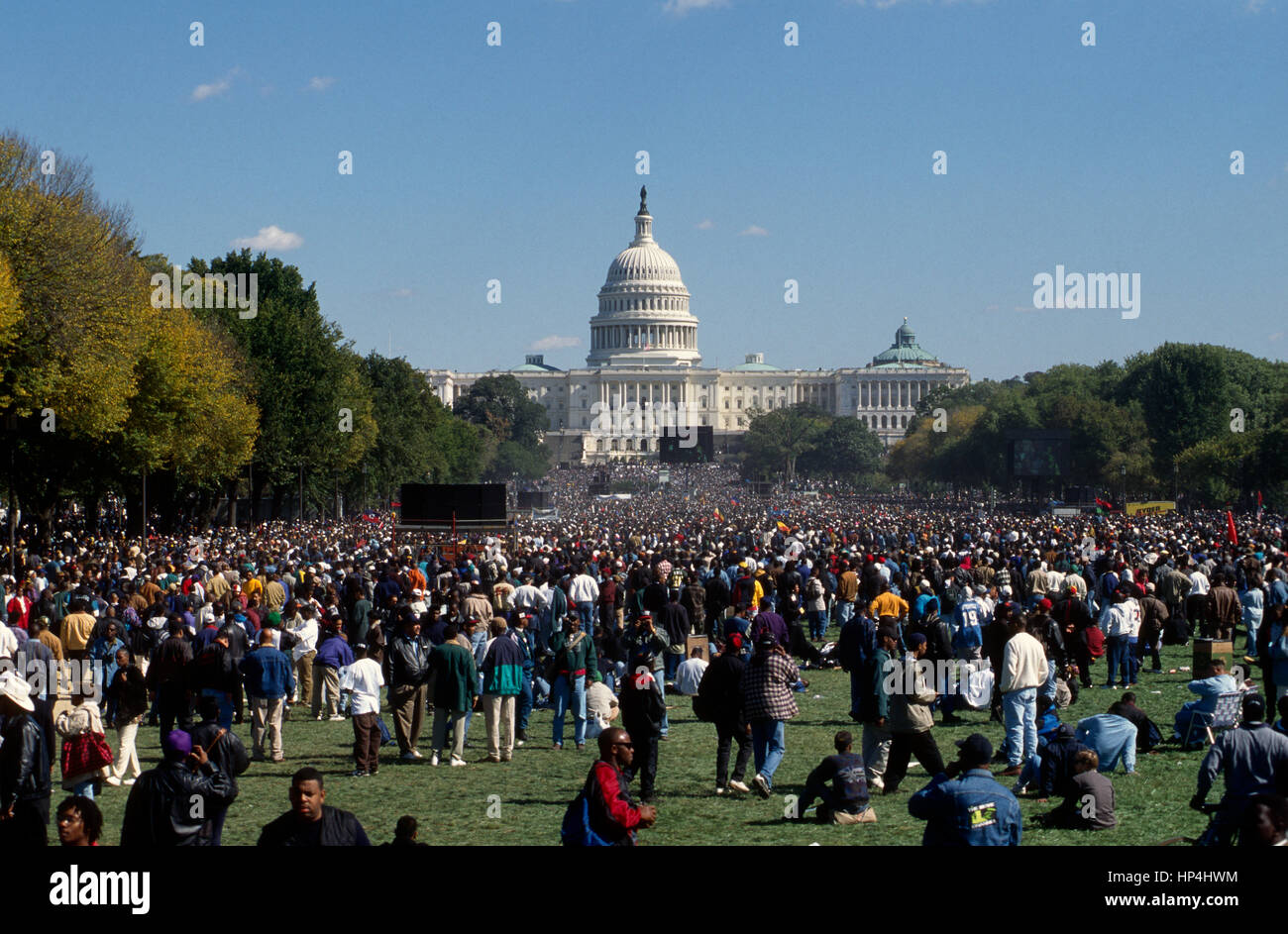 The Million Man March. October 16th 1995, organized by the National ...