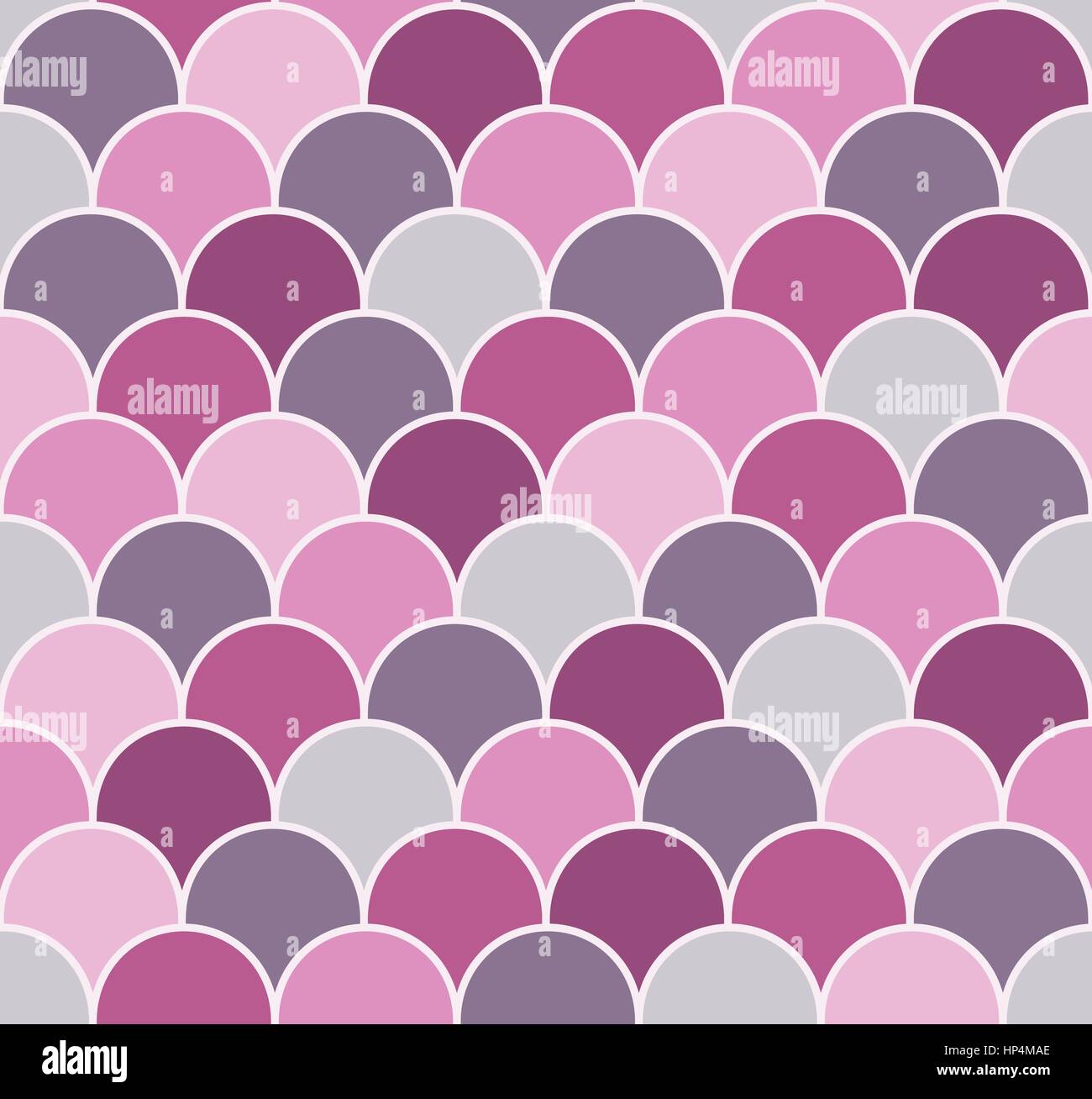Scallop seamless vector pattern Stock Vector Image & Art - Alamy