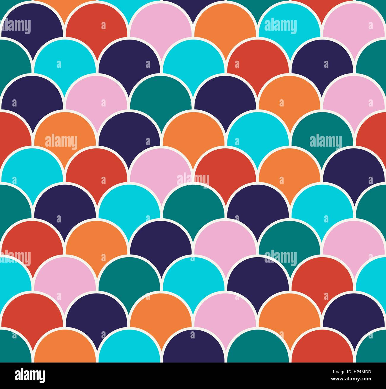 Scallop tile hi-res stock photography and images - Alamy