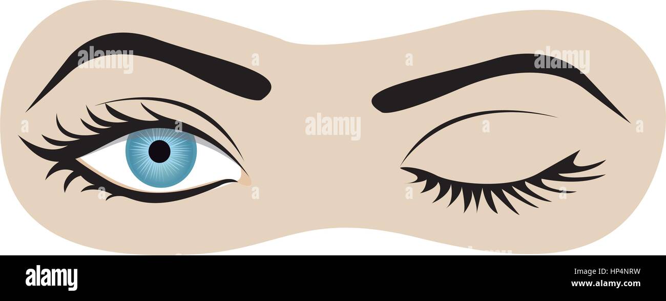 Eye Wink Stock Photos & Eye Wink Stock Images - Alamy