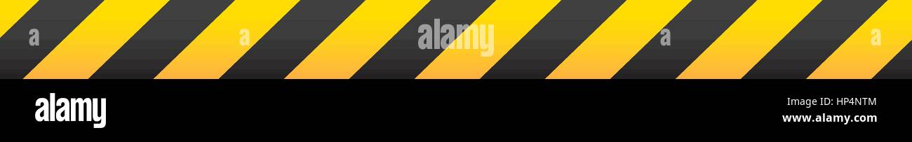 color silhouette with warning tape Stock Vector Image & Art - Alamy