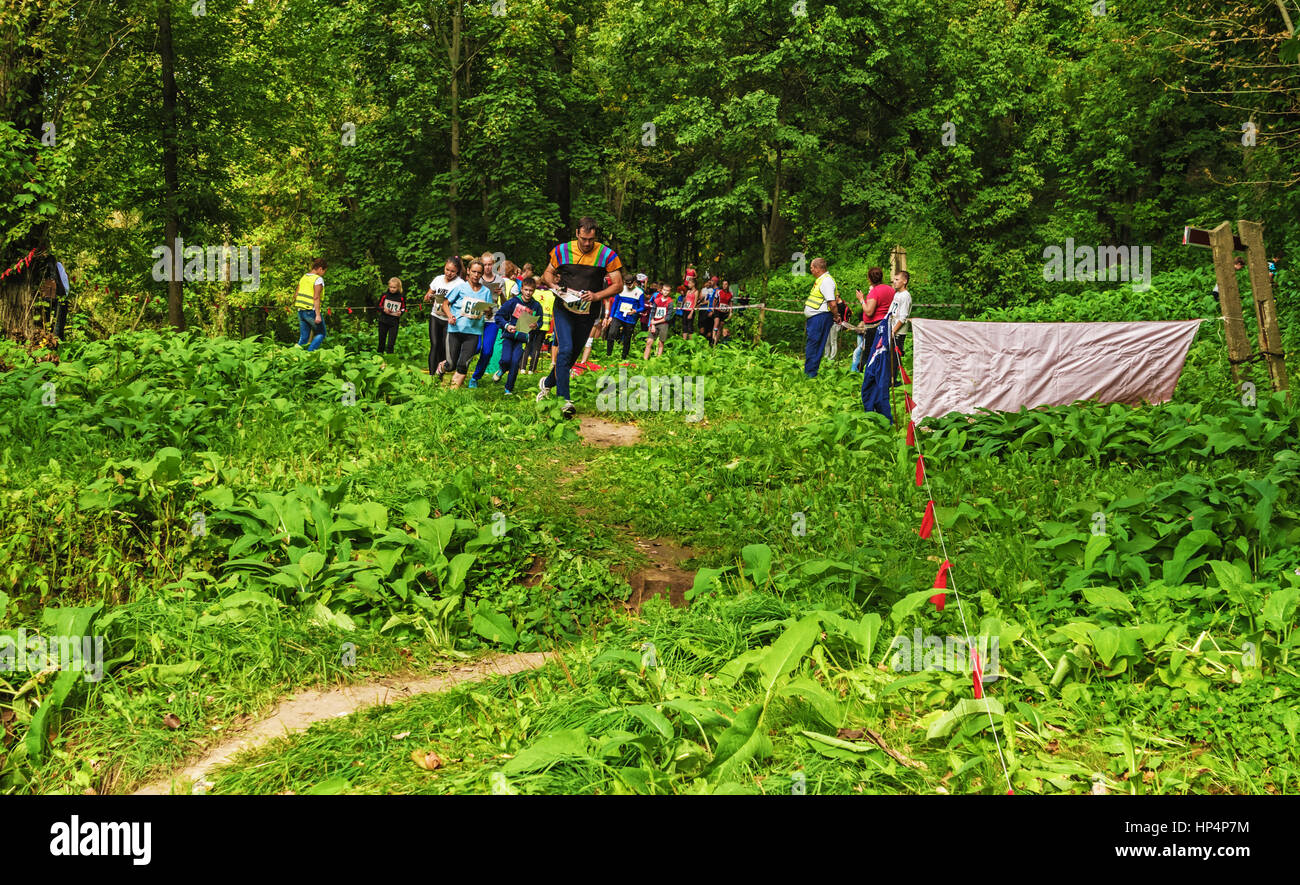 XXXV competitions on the sport orienteering, devoted to P. M. Masherov ...