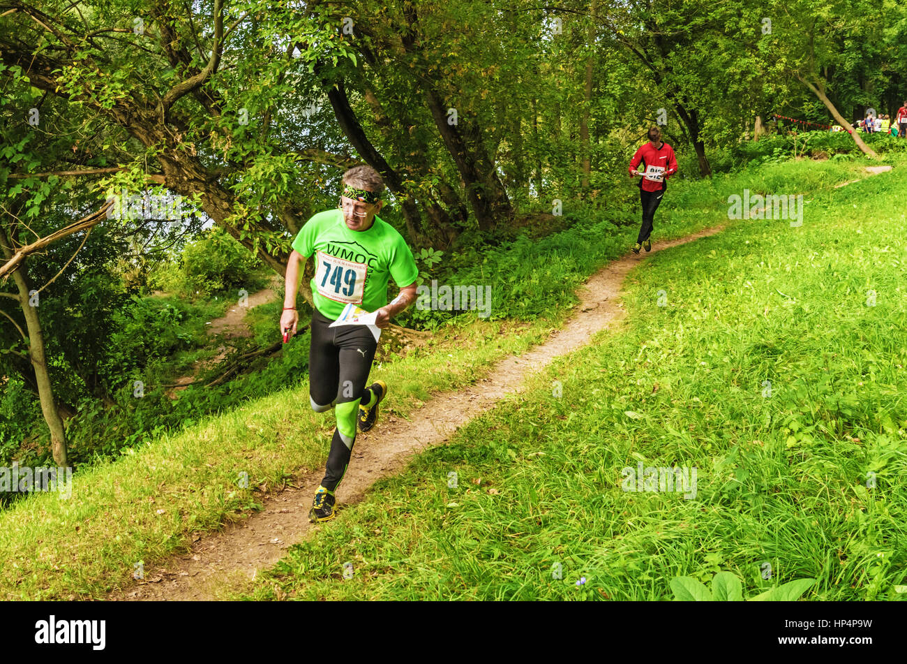 XXXV competitions on the sport orienteering, devoted to P. M. Masherov ...