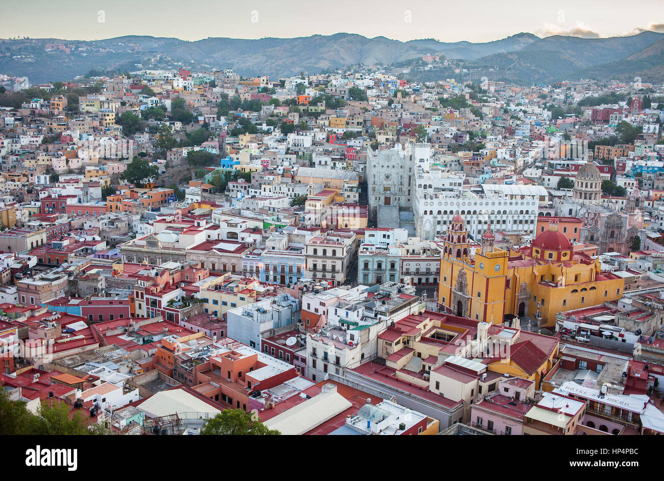 View of Guanajuato, state Guanajuato, Mexico Stock Photo - Alamy