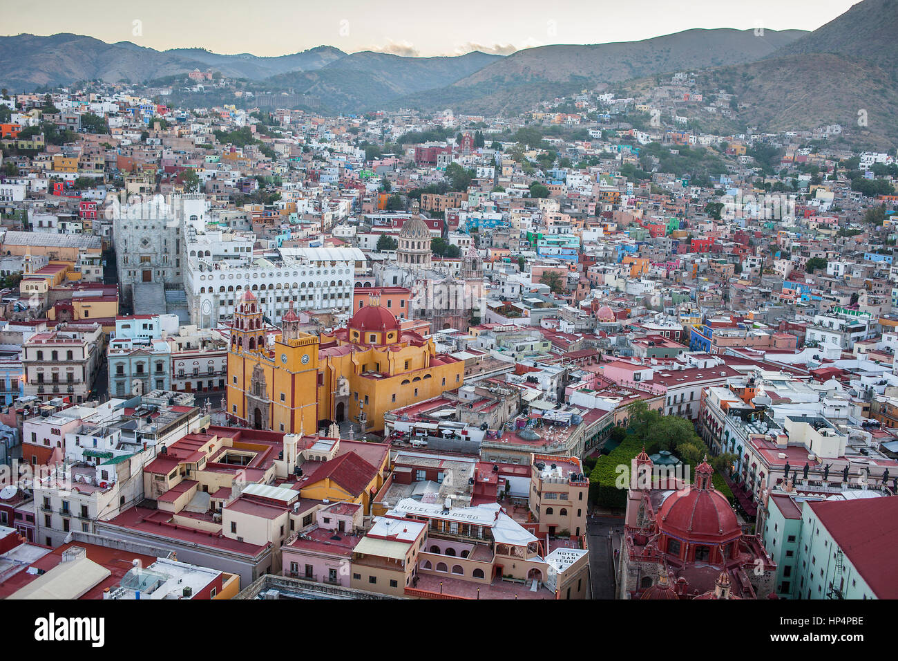 View of Guanajuato, state Guanajuato, Mexico Stock Photo - Alamy
