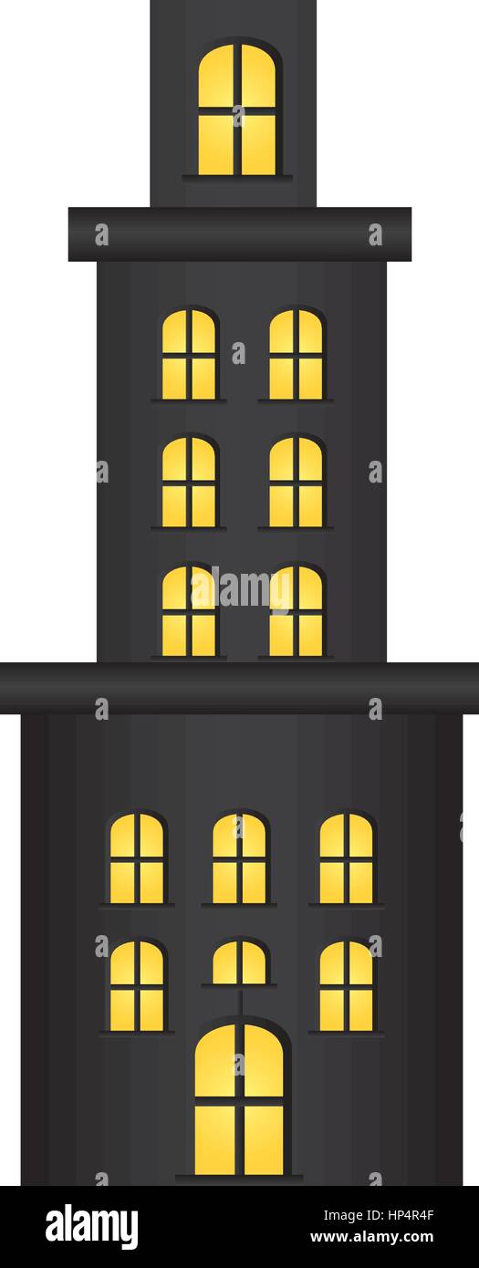Luxury residence apartment block Stock Vector Images - Alamy
