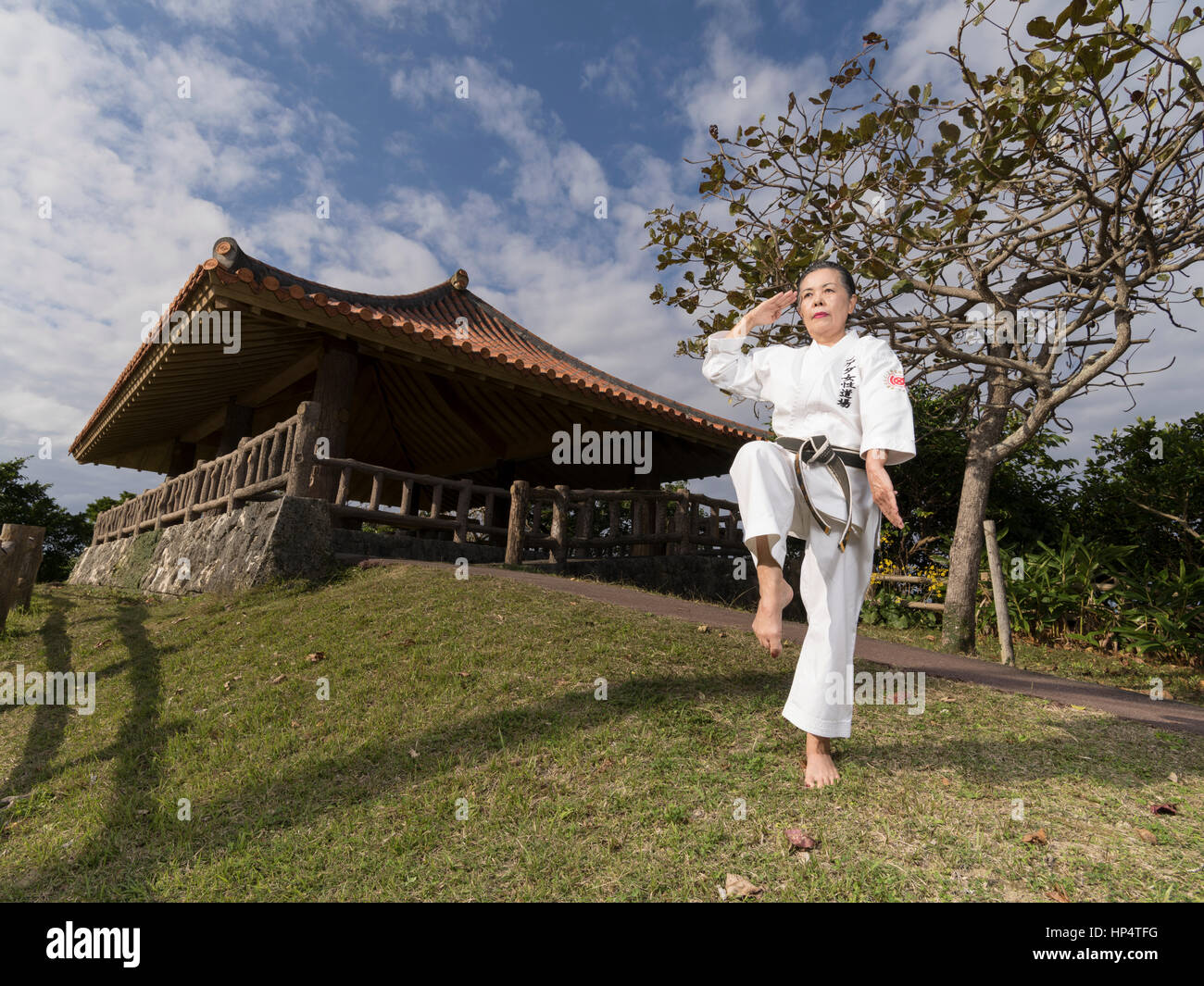 Hatsuko Machida 町田 初子 6th dan Uechi-ryu, Uechi-ryu Ageda Women's Dojo ...