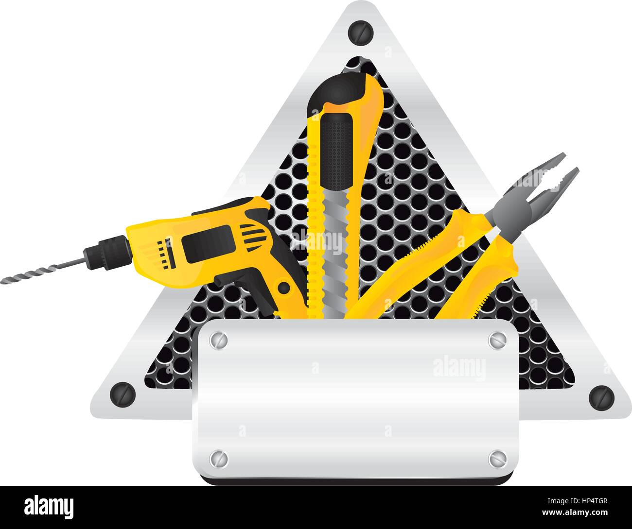 tools blank warnings icon Stock Vector Image & Art - Alamy