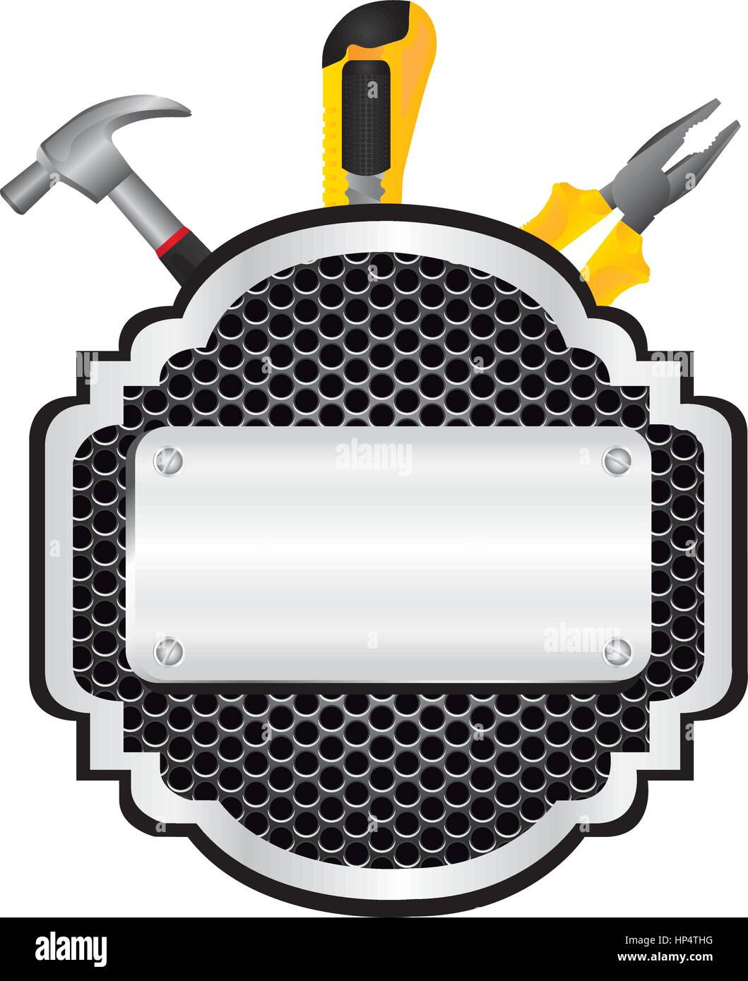 tools blank warnings icon Stock Vector Image & Art - Alamy