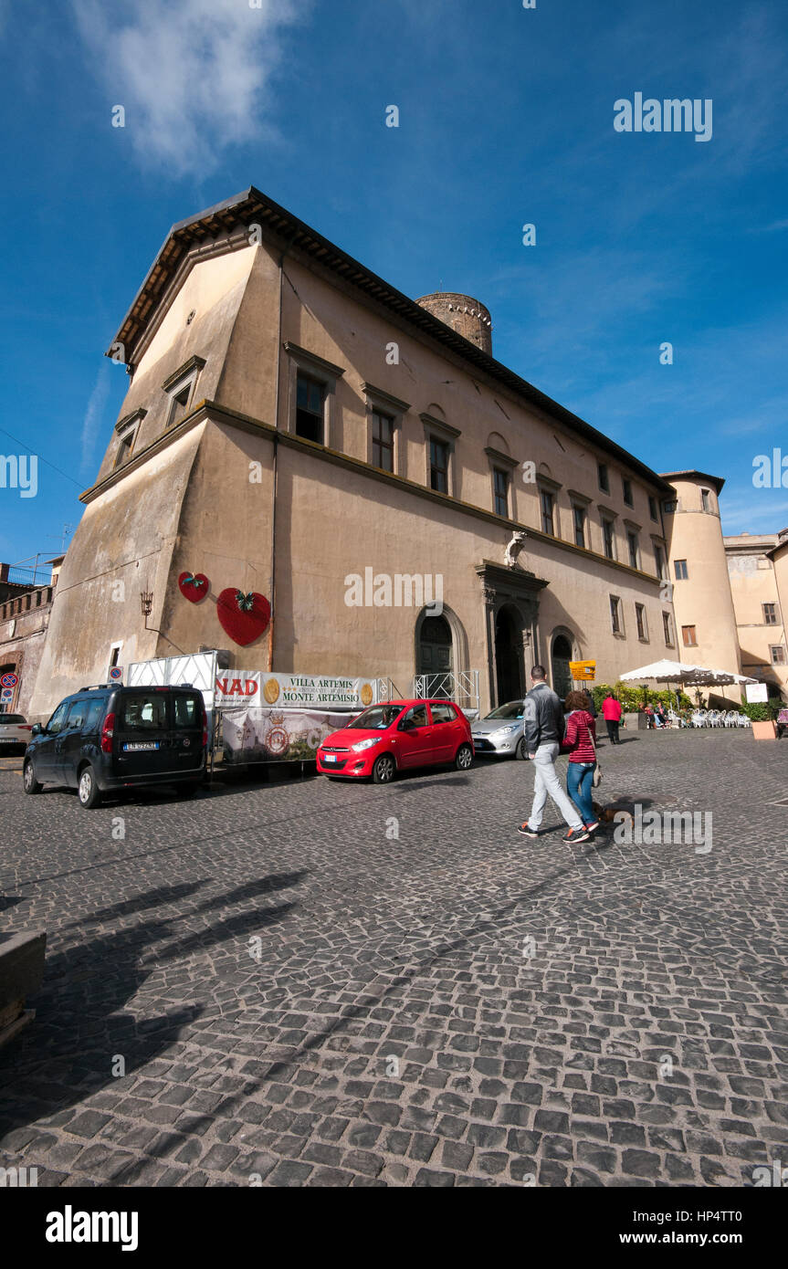 Nemi, Palazzo Ruspoli, Lazio, Italy Stock Photo - Alamy