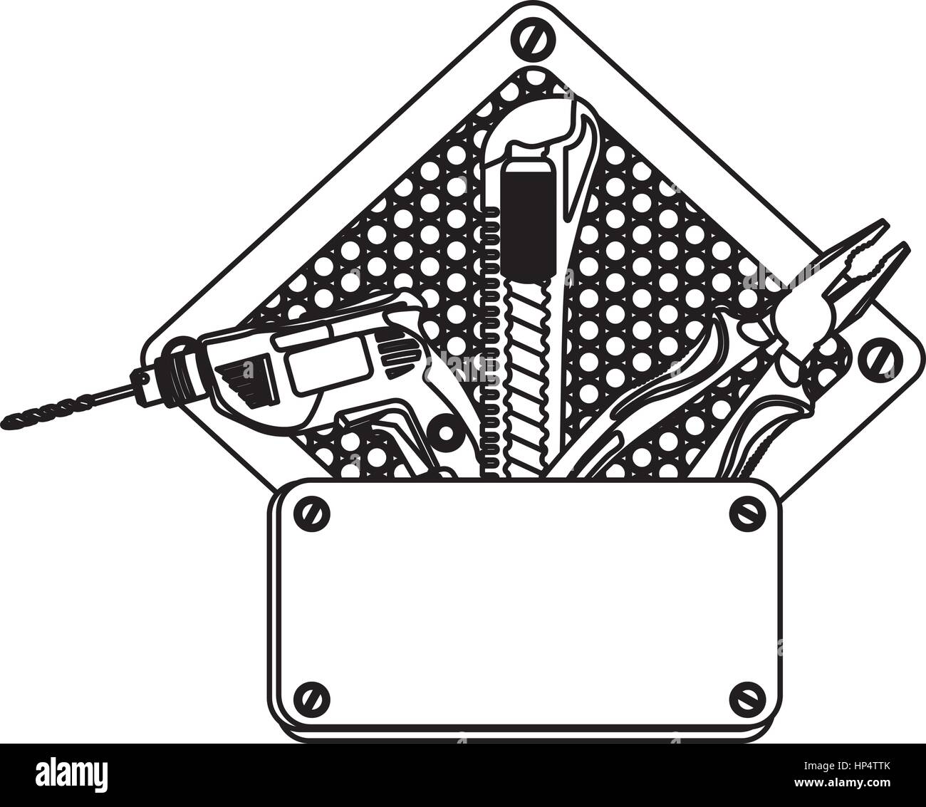 tools blank warnings icon Stock Vector Image & Art - Alamy
