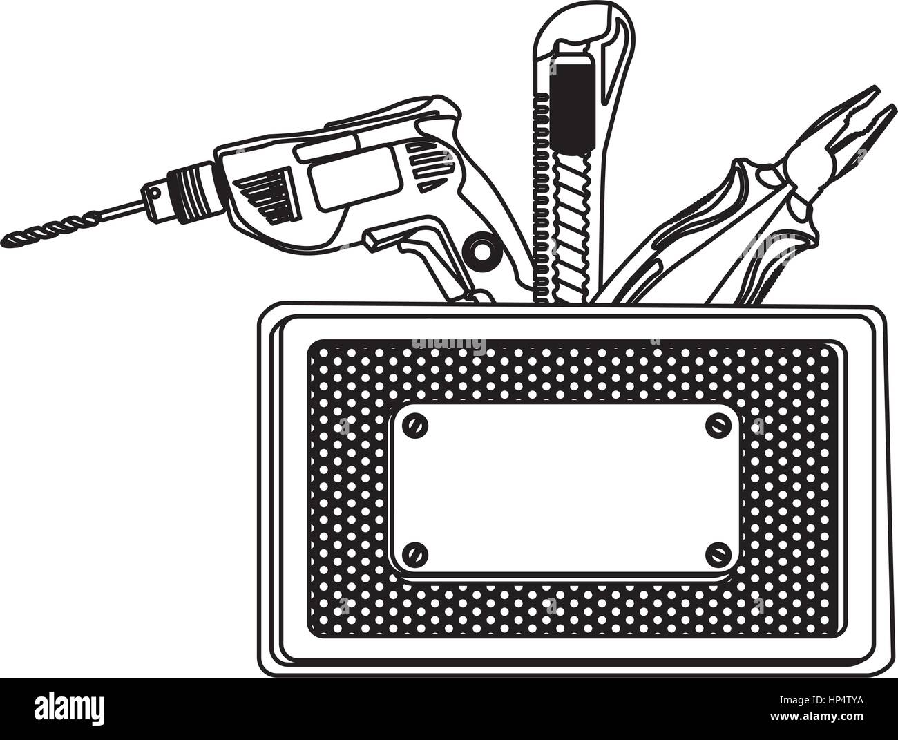 tools blank warnings icon Stock Vector Image & Art - Alamy