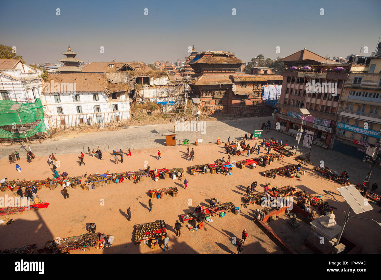 Asian street market aerial hi-res stock photography and images - Alamy