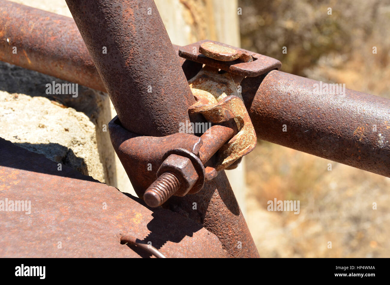 Nut bolt rust hi-res stock photography and images - Alamy