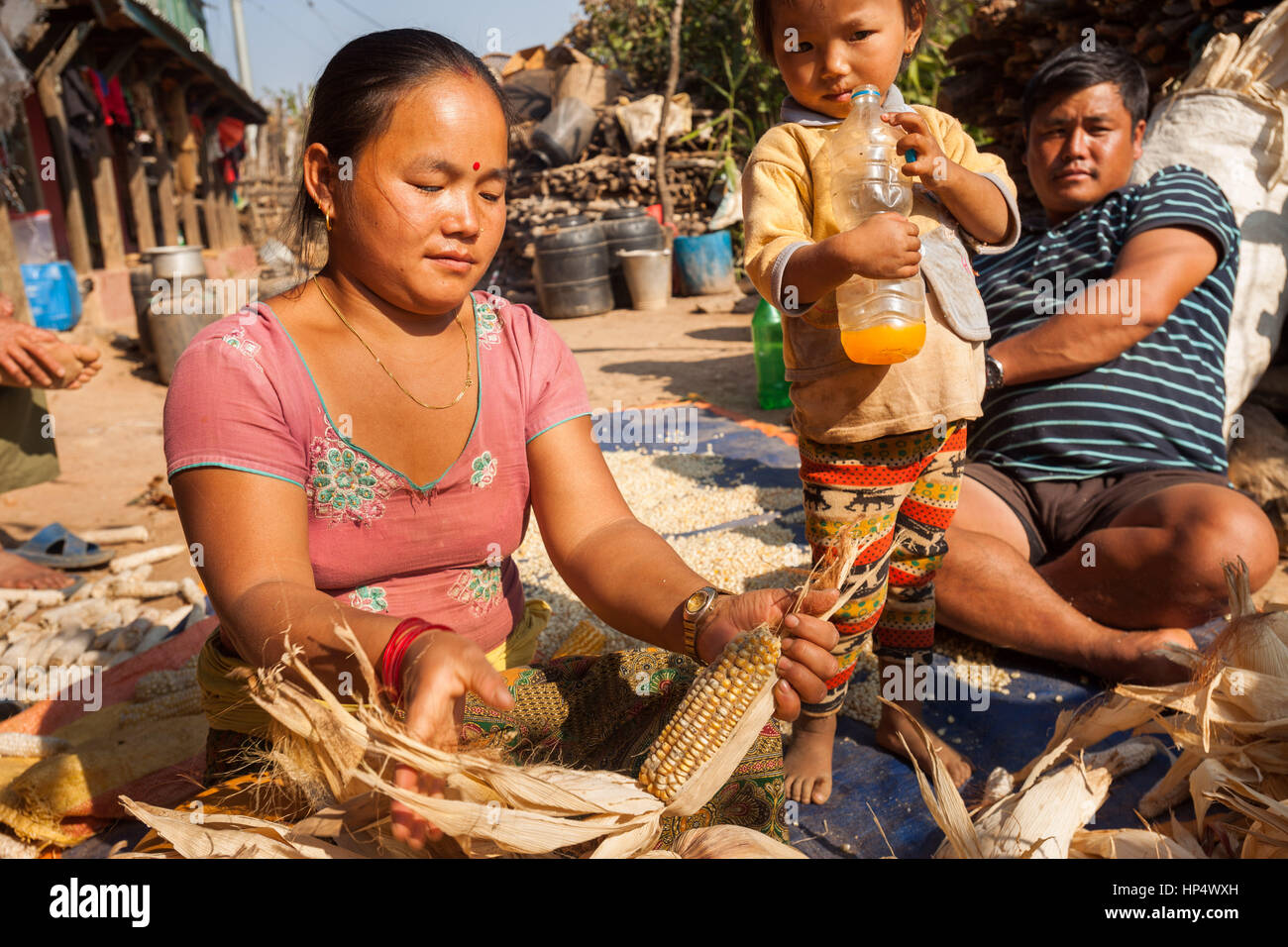 Men newari in traditional dress hi-res stock photography and images - Alamy