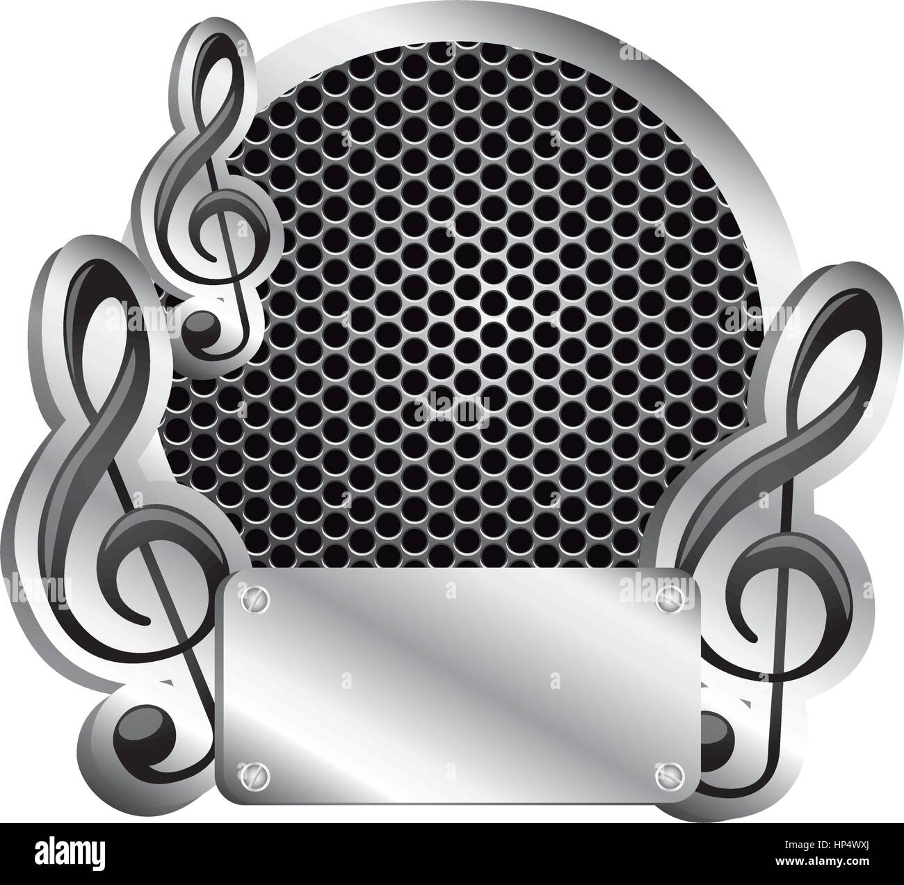 Bronze relief plaque Stock Vector Images - Alamy