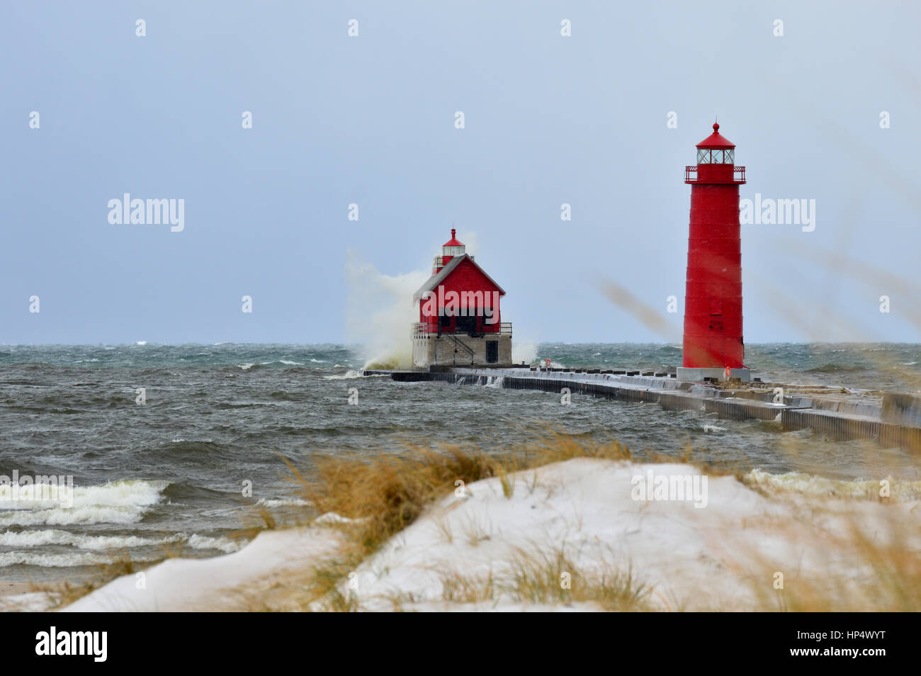 Big point sable lighthouse hi-res stock photography and images - Alamy
