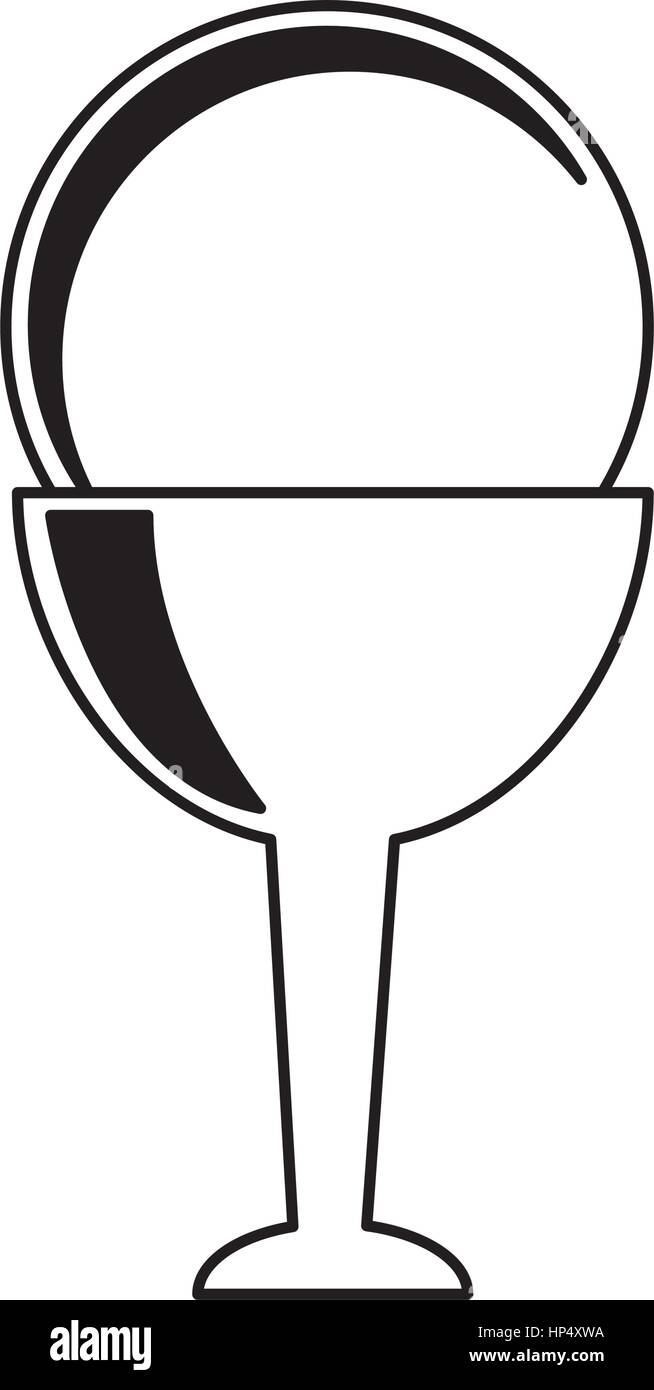 first communion chalice icon vector illustration design Stock Vector ...
