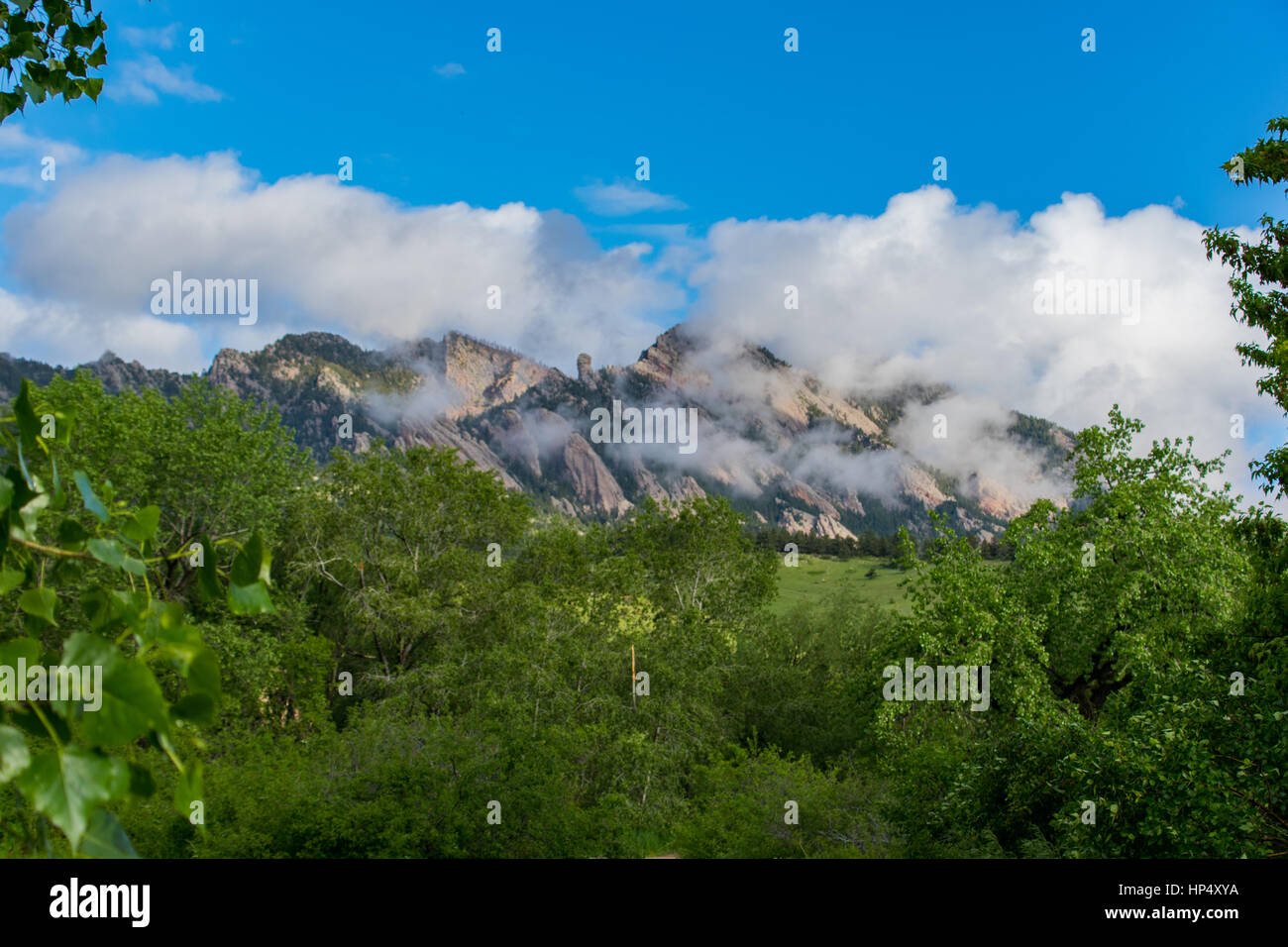 Boulder flatirons hi-res stock photography and images - Alamy