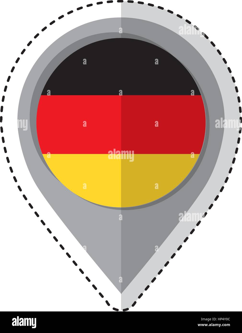 Gps map germany Stock Vector Images - Alamy