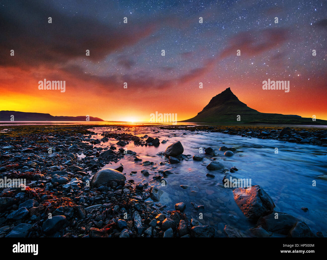 Fantastic views the landscape of Iceland Stock Photo - Alamy