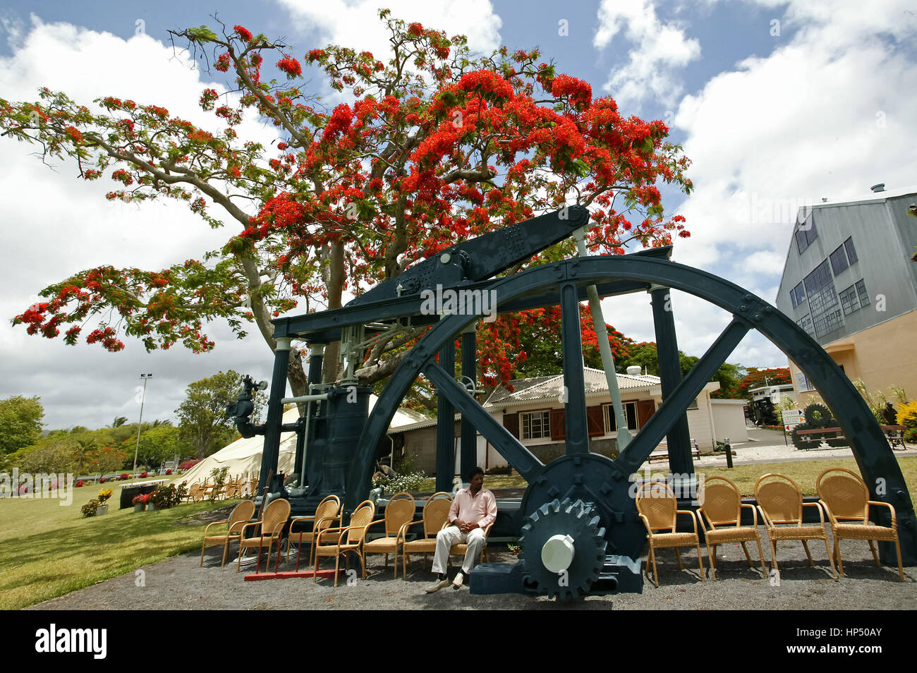 Mauritius, Lavanture du sucre, Zuckermuseum, Beau plan, Repro ...