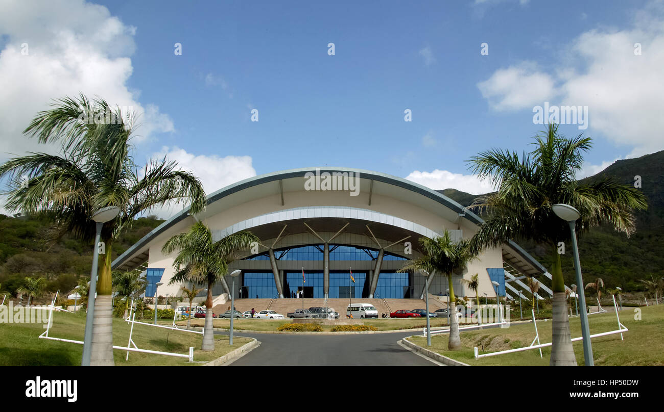 Port Louis, Congresscenter, Mauritius, Port Louis, congress center ...