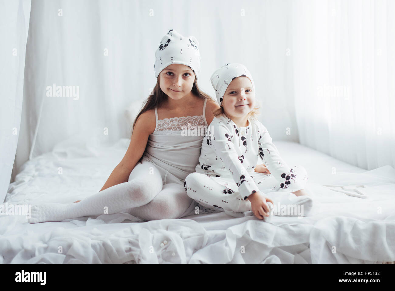 Children in pajamas Stock Photo - Alamy