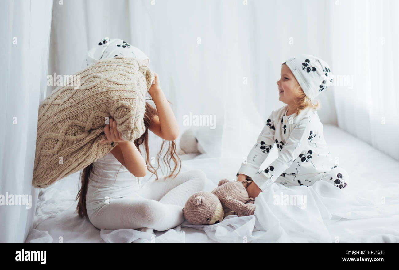 Children in pajamas Stock Photo - Alamy