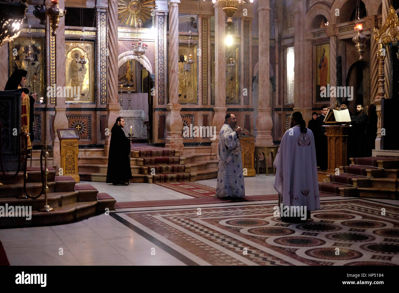 Procession greek orthodox priests church hi-res stock photography and ...