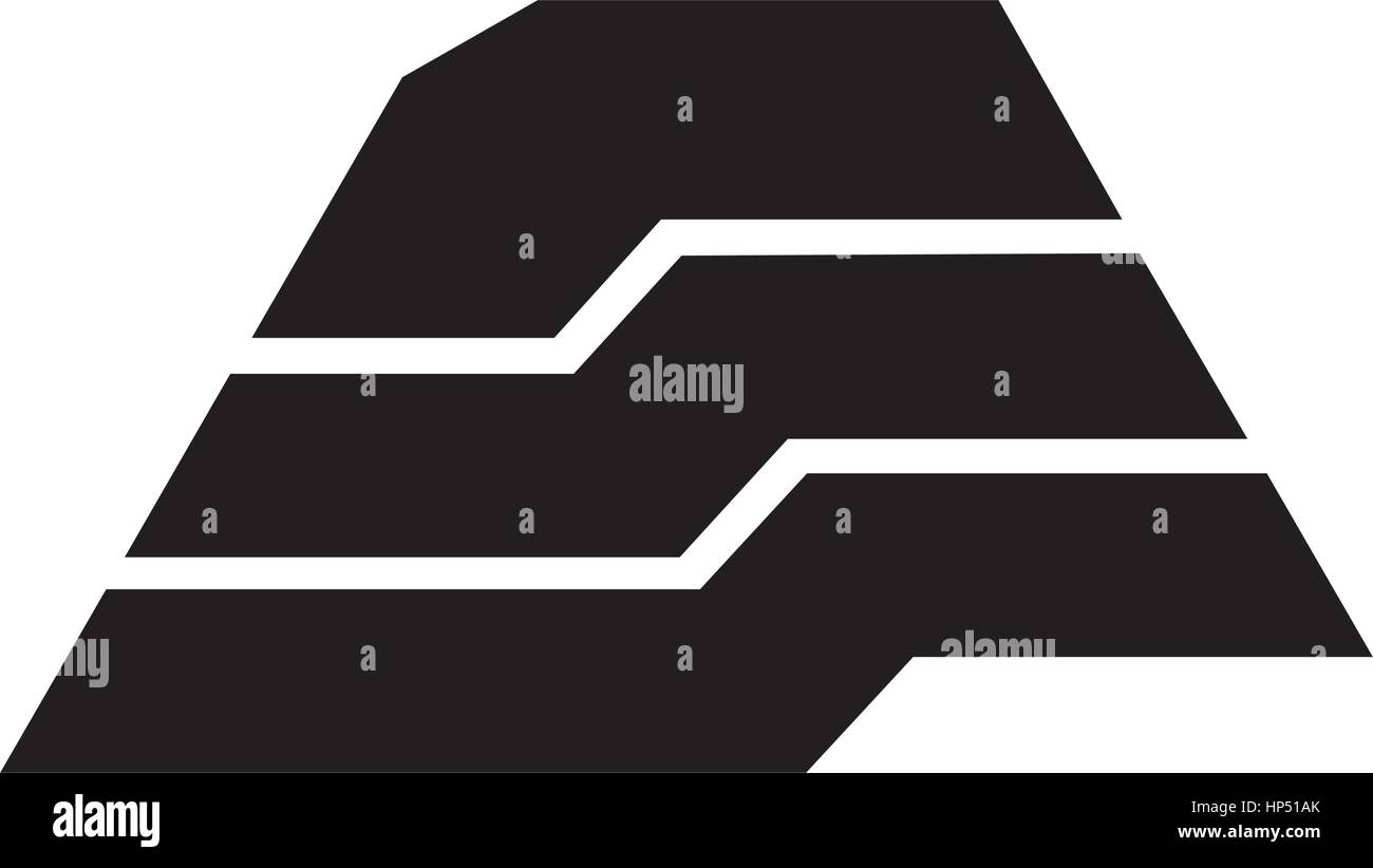 pyramid emblem infographic icon vector illustration design Stock Vector ...