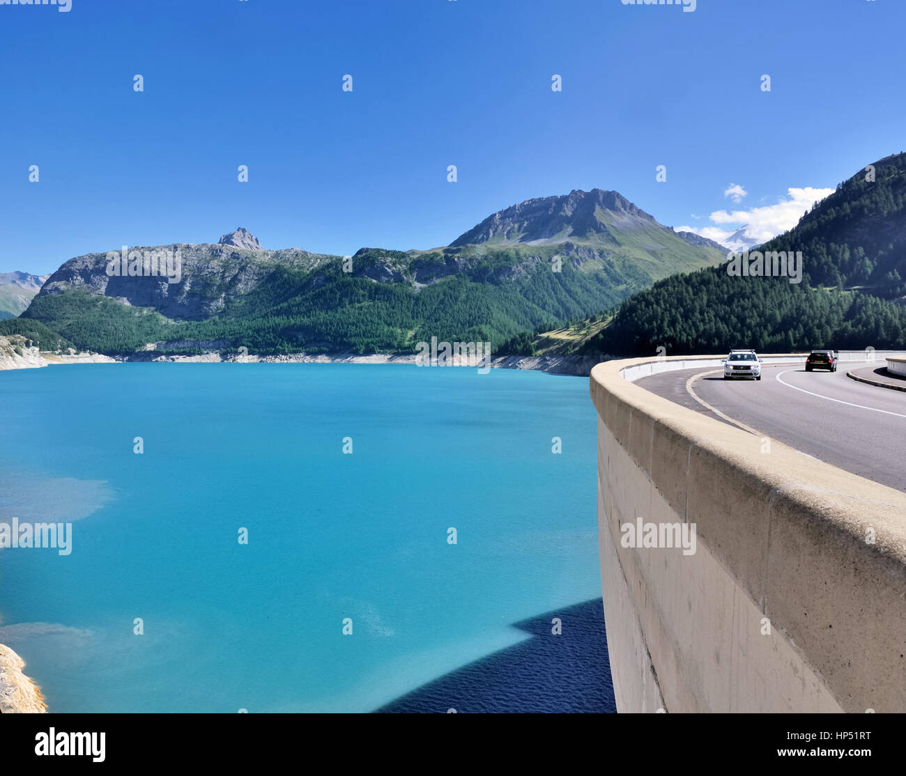 Tignes dam hi-res stock photography and images - Alamy