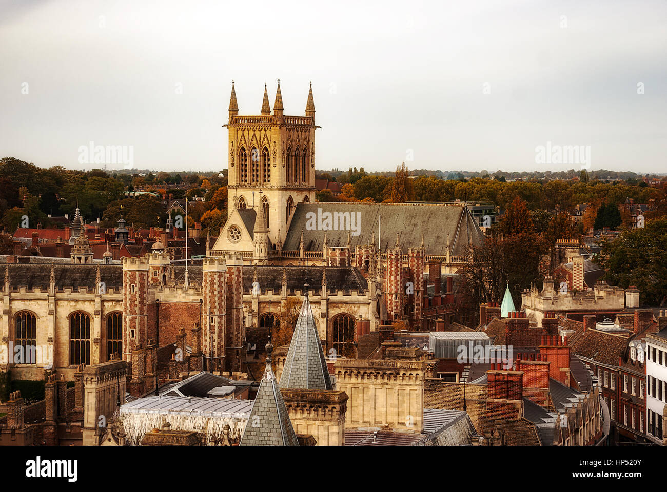 Cambridge aerial view hi-res stock photography and images - Alamy