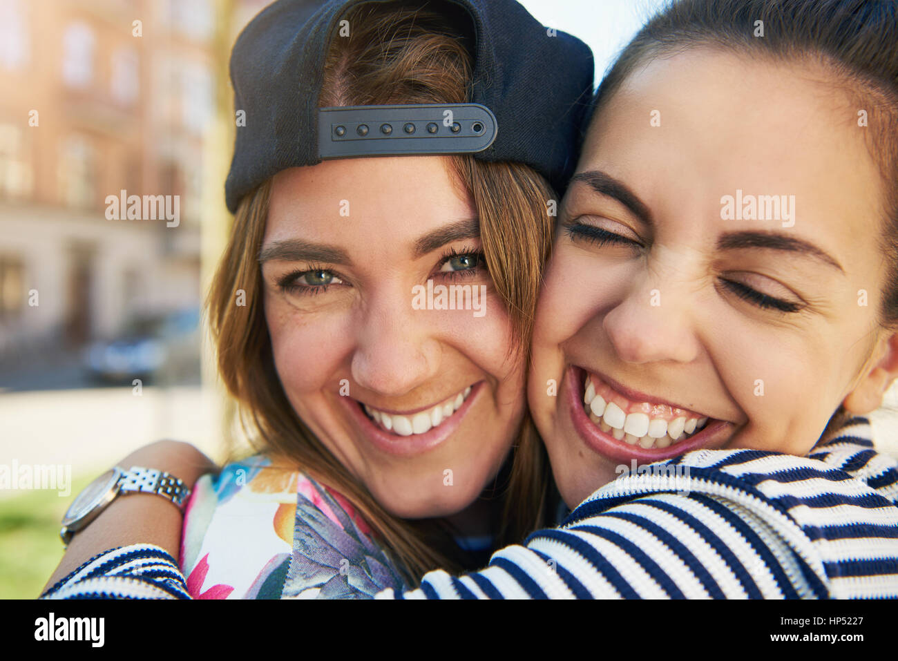Happy enjoying smiling smile smiles hi-res stock photography and images ...