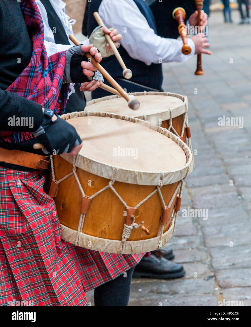 Scottish Drummers High Resolution Stock Photography and Images - Alamy