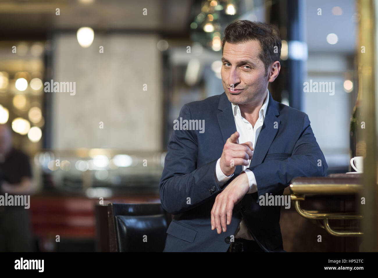 Tim Seyfi is "Kommissar Pascha". A new ARD Crime - Series Fotocall at ...