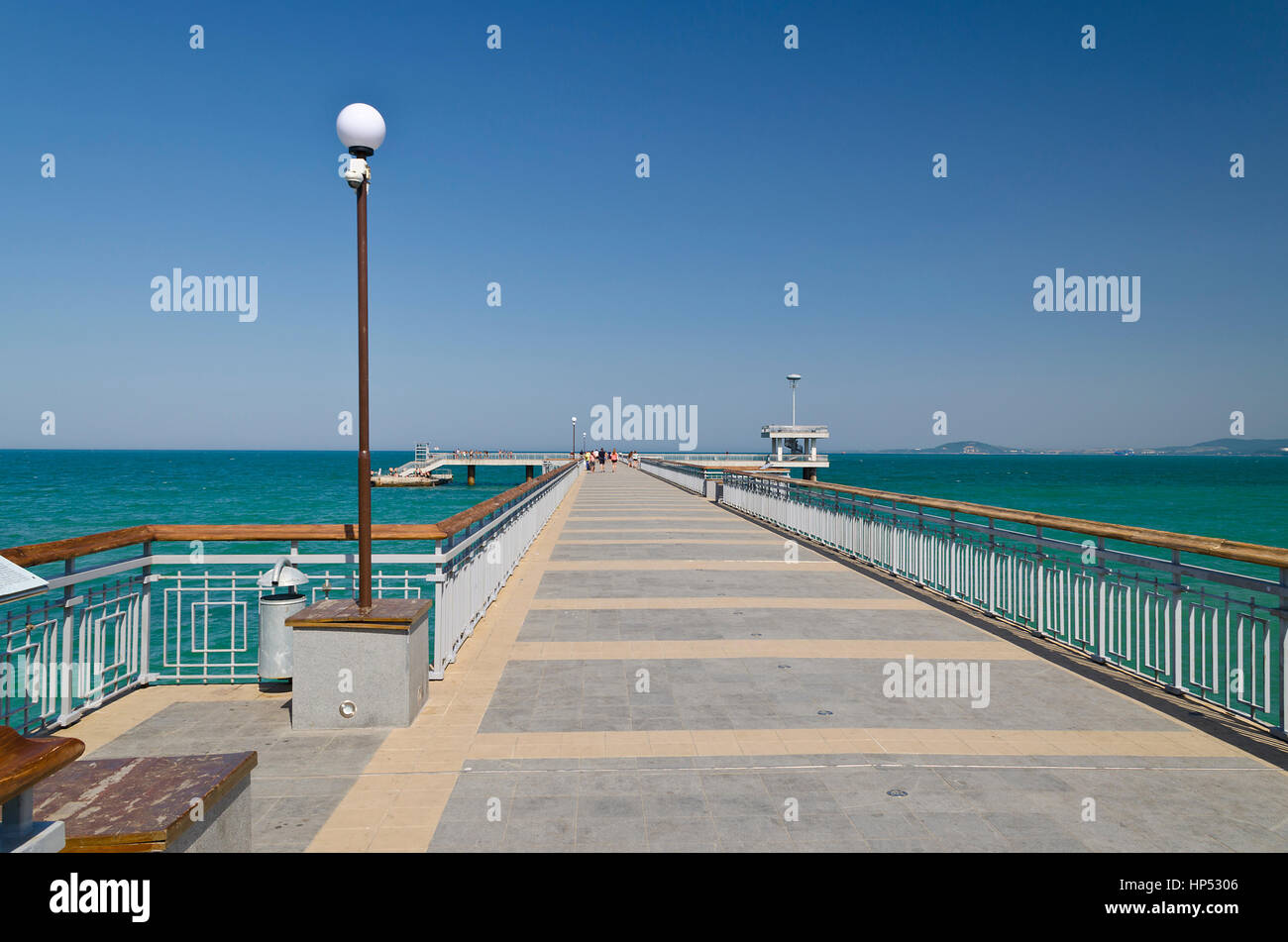 Burgas beach in Bulgaria on the black sea Stock Photo - Alamy