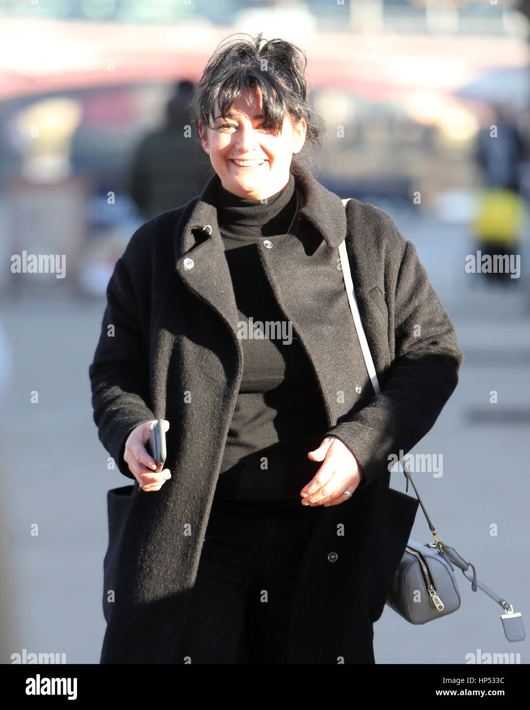 Natalie Robb outside ITV Studios Featuring: Natalie Robb Where: London ...