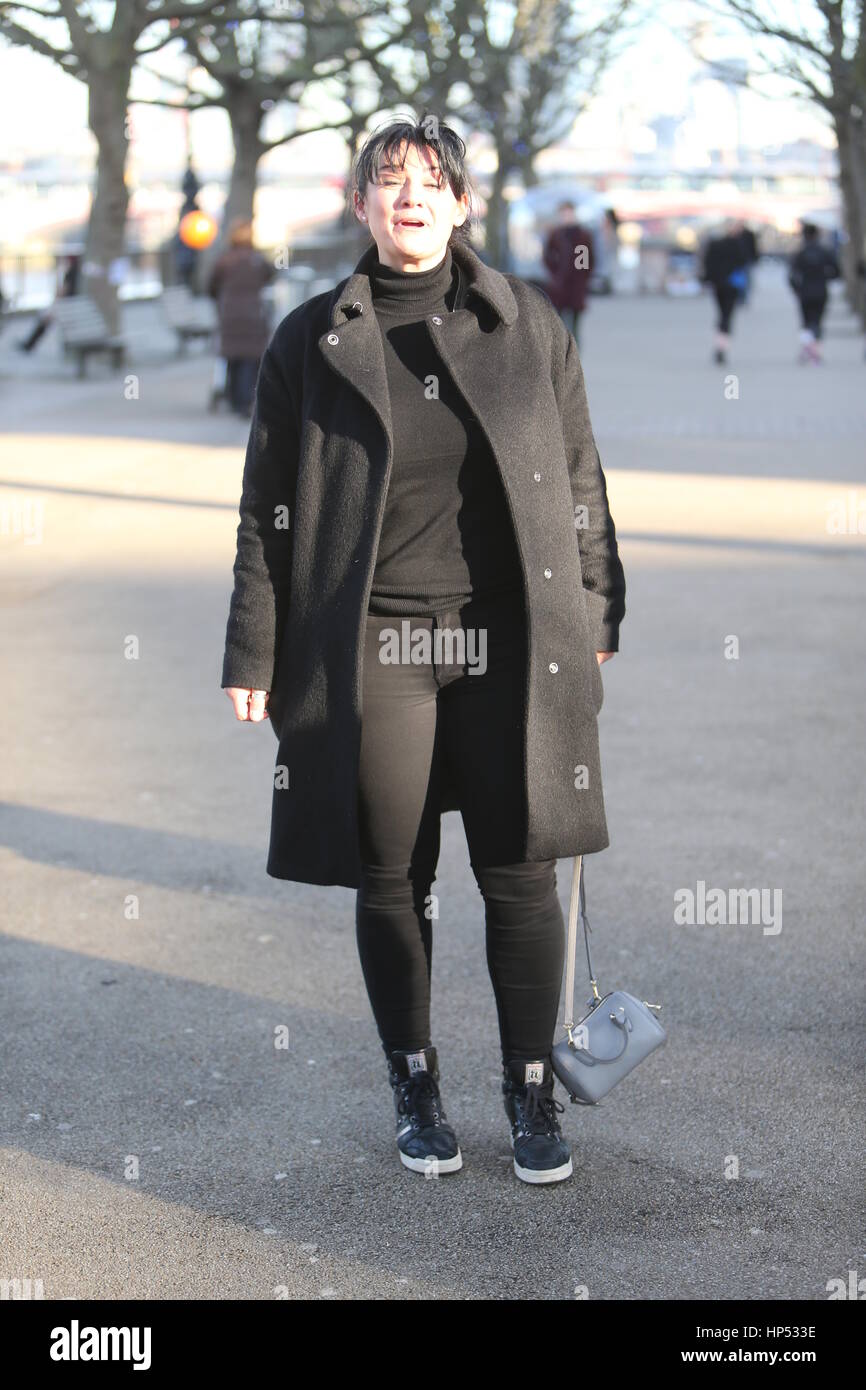 Natalie Robb outside ITV Studios Featuring: Natalie Robb Where: London ...