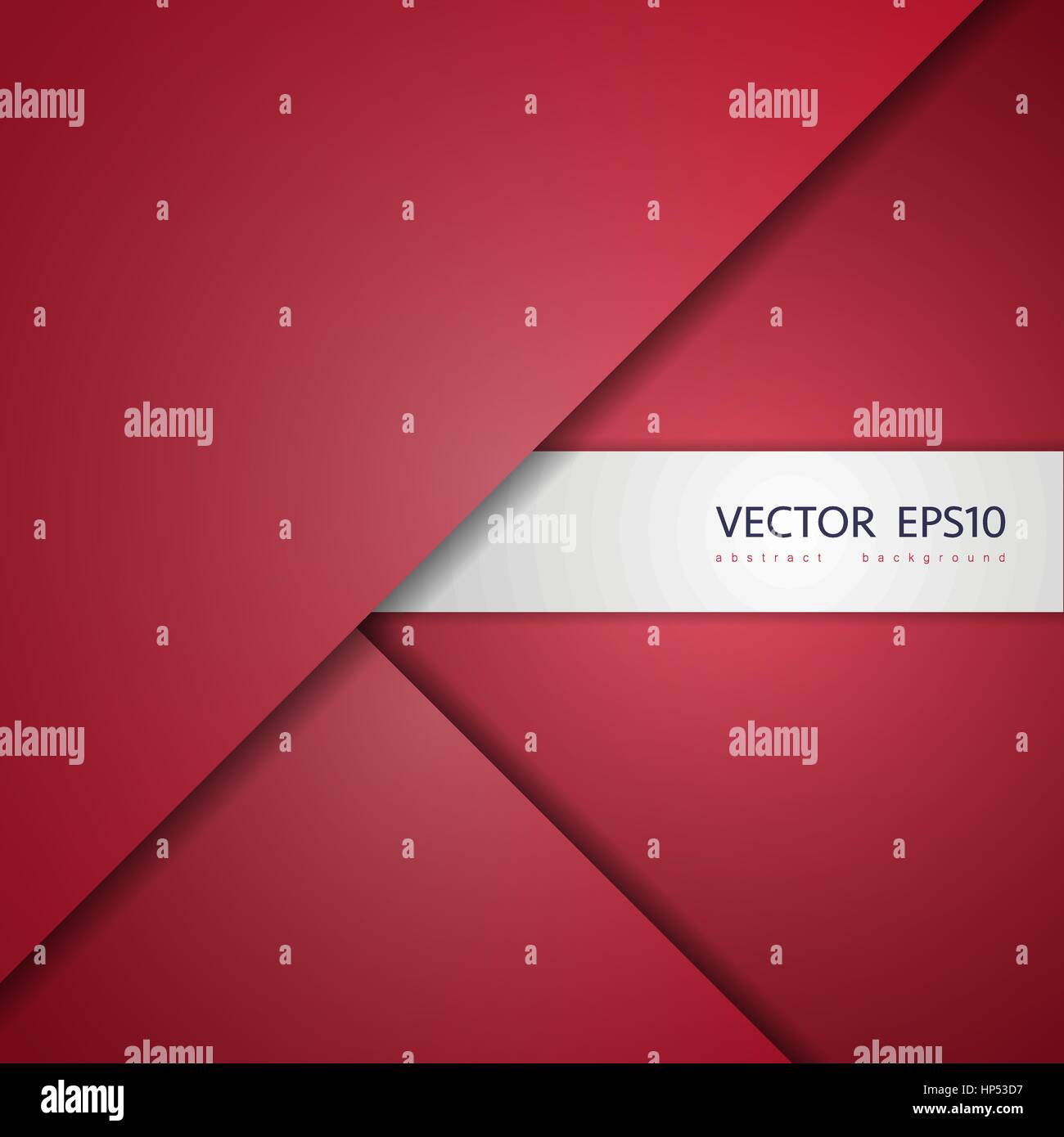Overlay red layer on red dark space background. Vector illustration ...