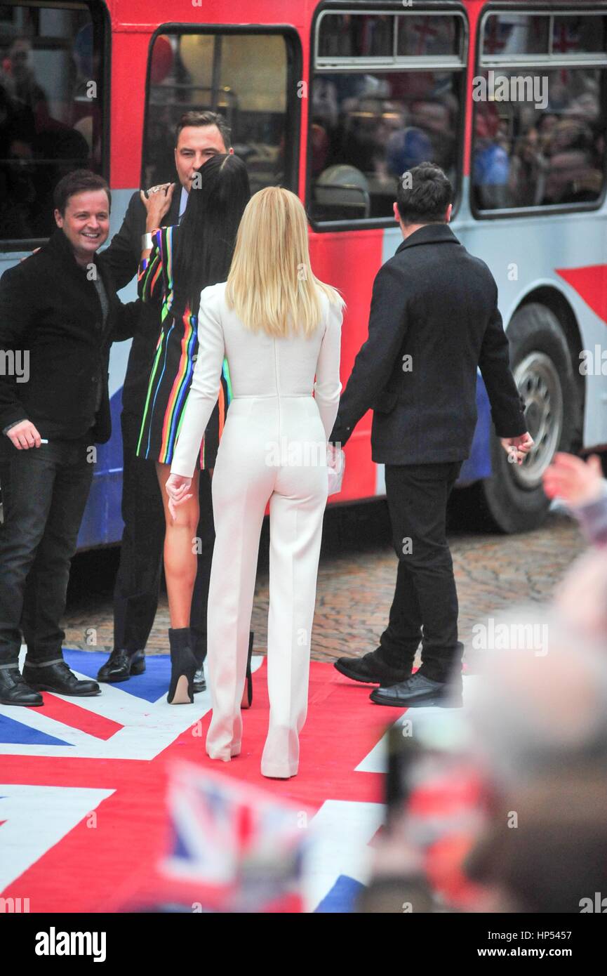 David Walliams arriving for the judges stage of auditions for BGT ...