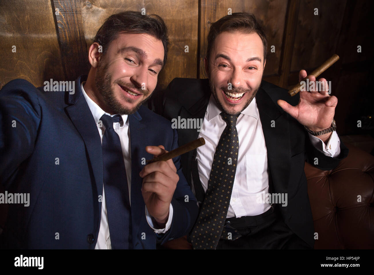 Self portrait with cigar hi-res stock photography and images - Alamy