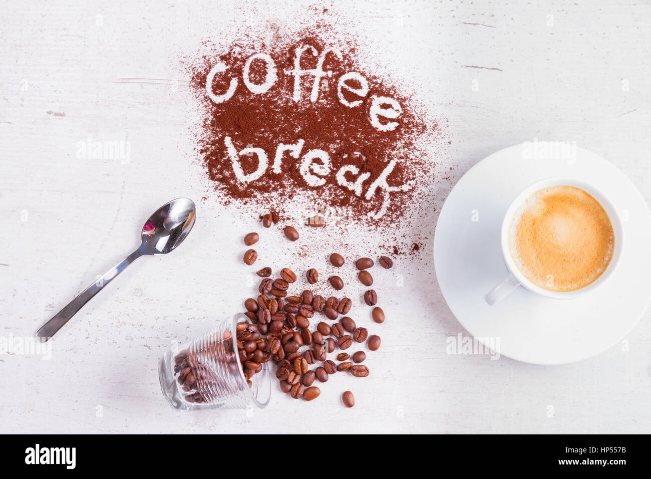 coffee break concept Stock Photo - Alamy