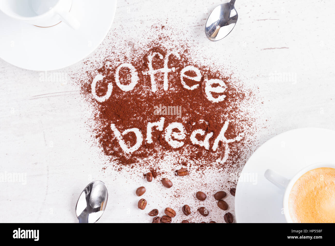 coffee break concept Stock Photo - Alamy