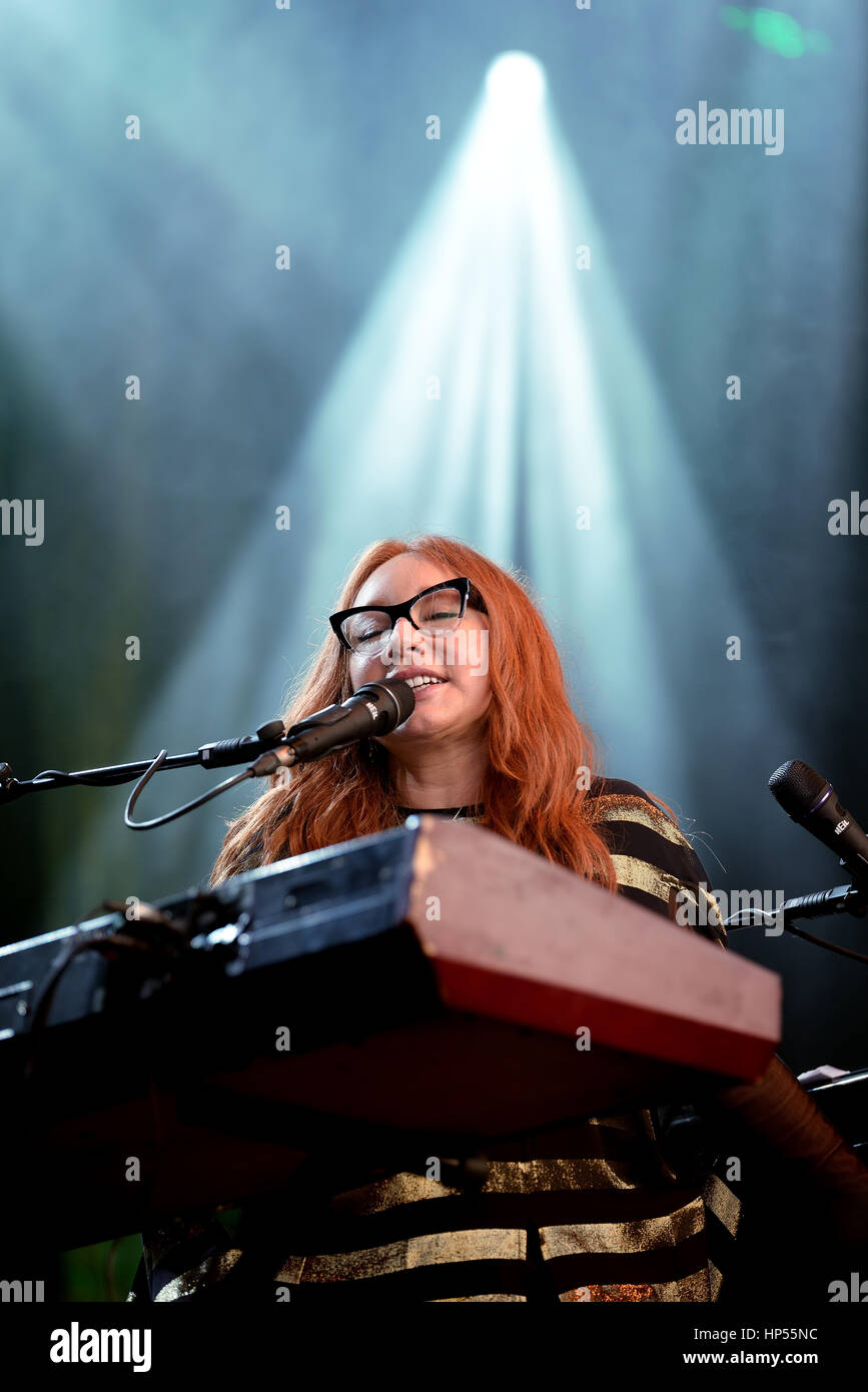 BARCELONA - MAY 30: Tori Amos (singer, songwriter, pianist and composer ...