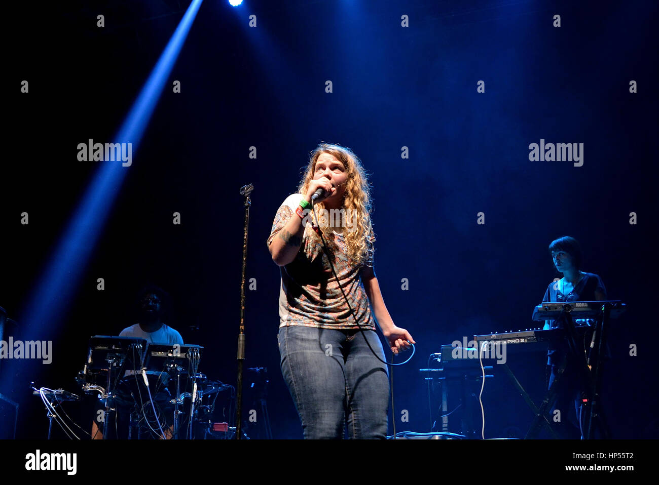 BARCELONA - JUN 19: Kate Tempest (poet, playwright, rapper and ...