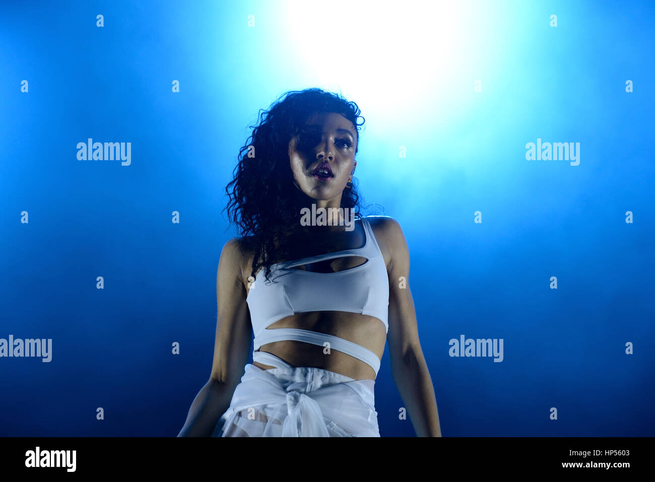 BARCELONA - JUN 20: FKA Twigs (band) in concert at Sonar Festival on ...