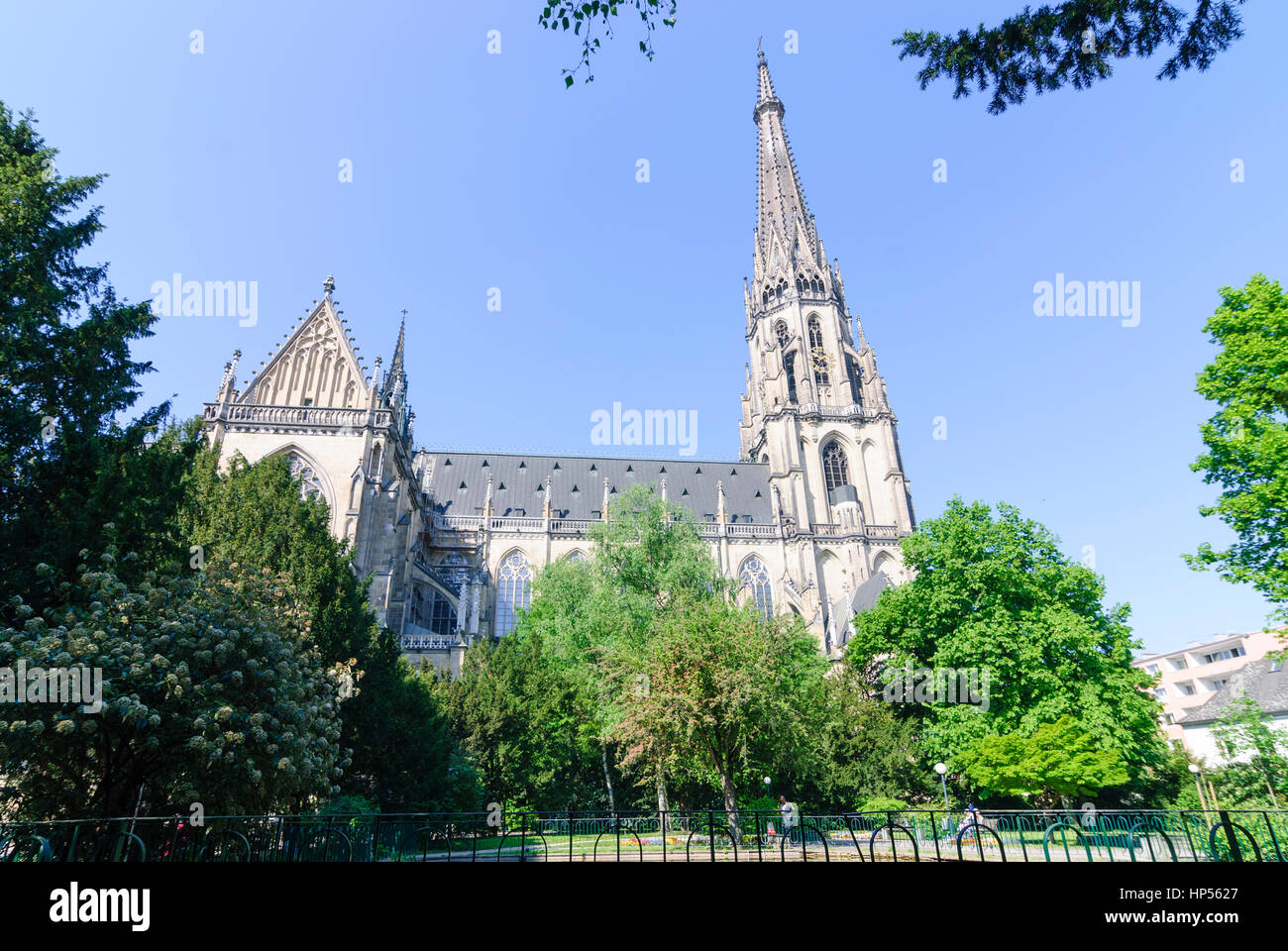 Linz, Neuer Dom, New Cathedral, Donau, Oberösterreich, Upper Austria, Austria Stock Photo - Alamy